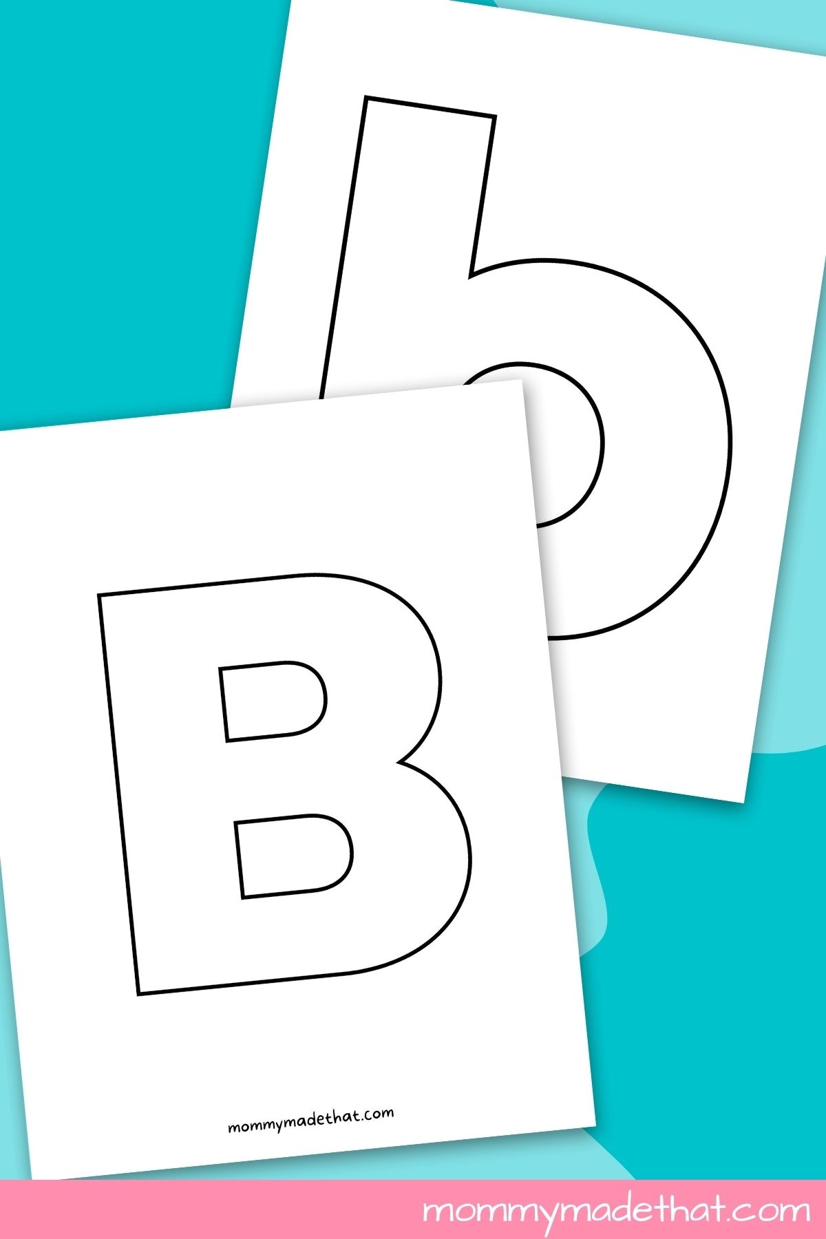 Letter B Template Free Printable - Printable Studio